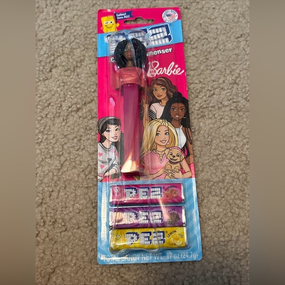 PEZ | Party Supplies | Barbie Pez Dispenser Barbie With Black Curly ...